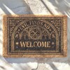 Witchy Evil Eye Doormat for Front Door, Mystic Rug for Dark Academia ...
