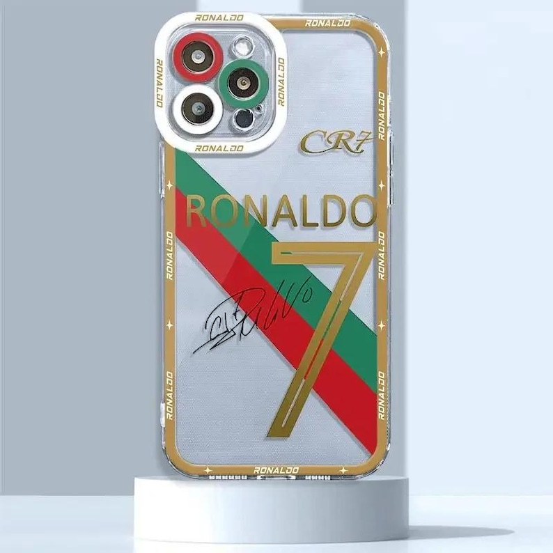 Messi & CR7 Cristiano Ronaldo Football Phone Case for iPhone 16 15 14 ...