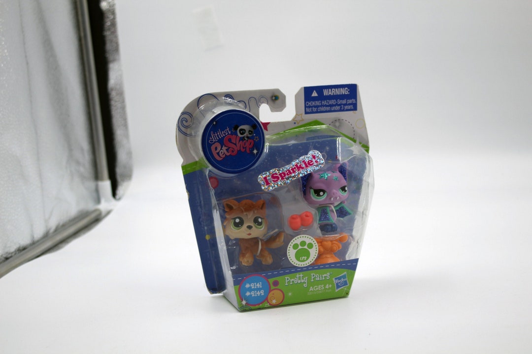 Littlest Pet Shop 2141 and 2142 Authentic Littlest Pet Shop Hasbro LPS ...