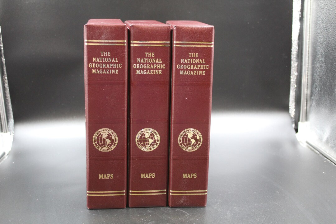 National Geographic MAPS - 3 Large Sets of Maps From National ...