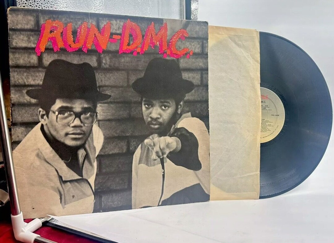 Run DMC Vintage Record Album, Original Vinyl LP 33 RPM - Etsy