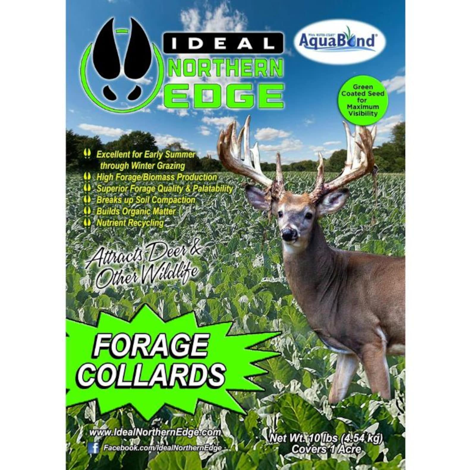 10 LB. IDEAL Northern Edge Forage Collards Food Plot - Etsy