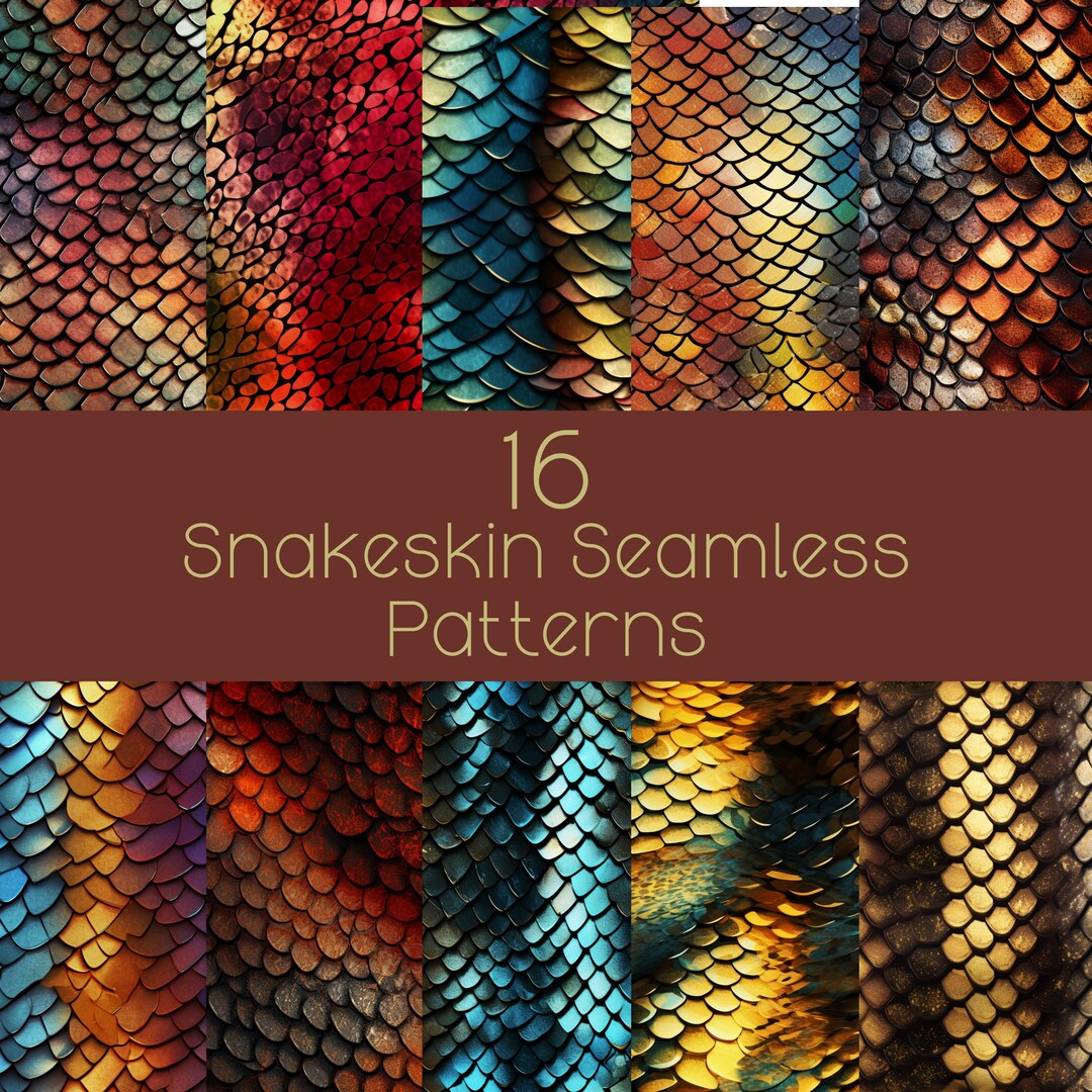 Snakeskin Seamless Pattern PNG Download Snake Pattern Snakeskin Texture ...