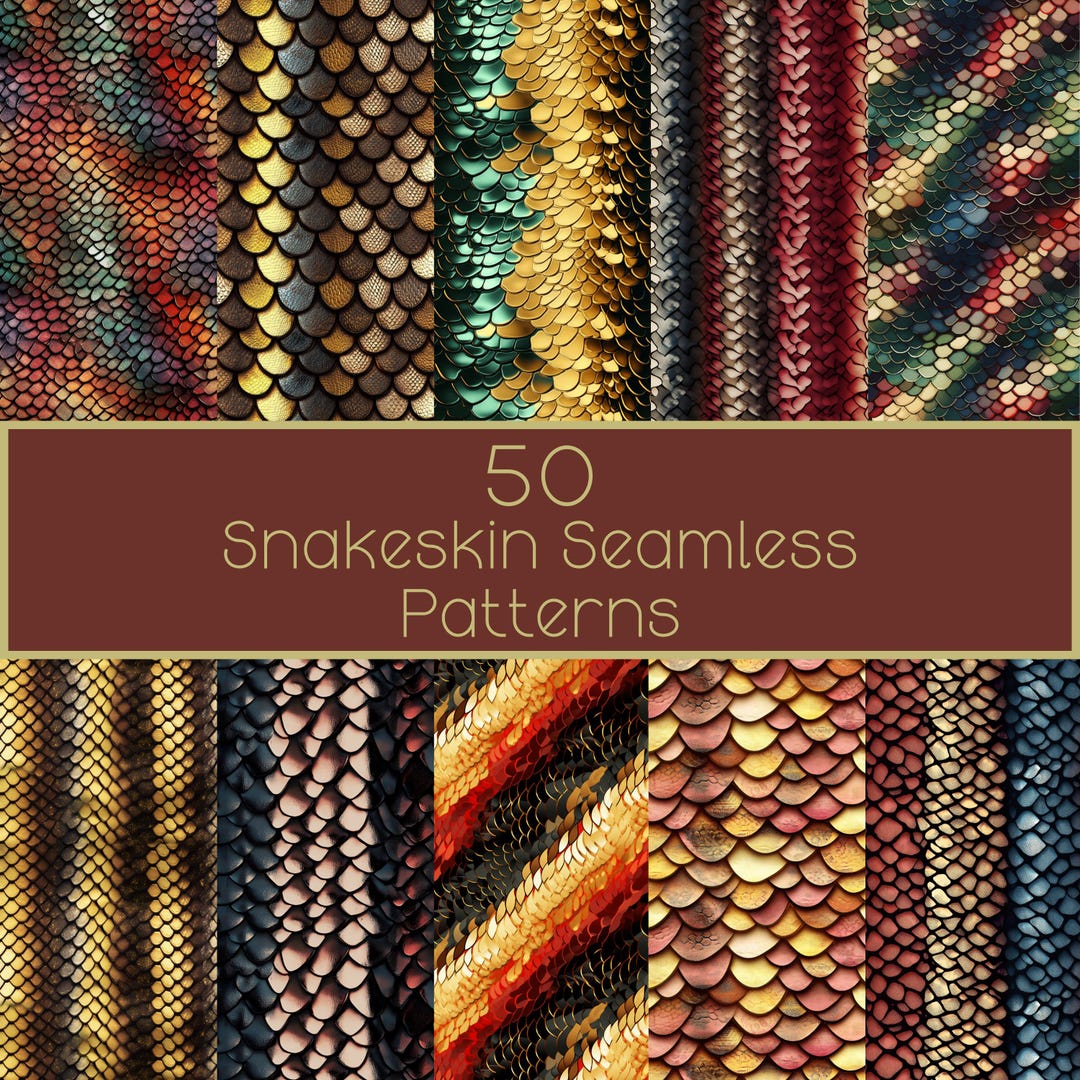 Snakeskin Seamless Pattern PNG Download - Snake Pattern - Snakeskin ...