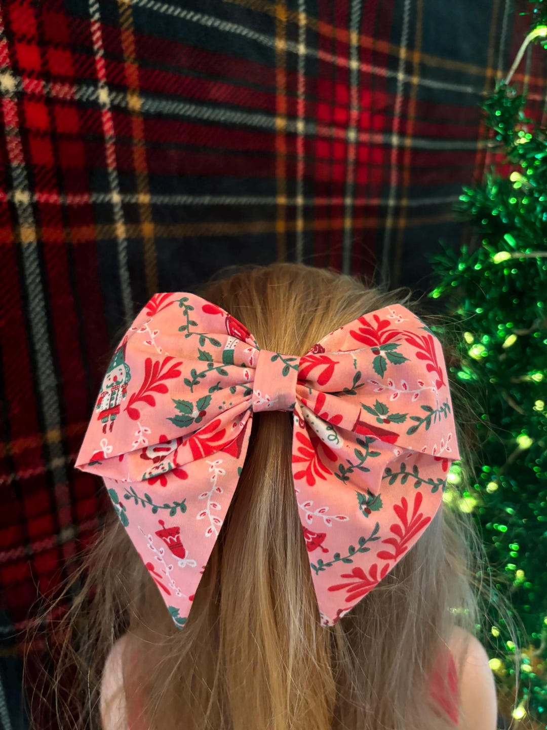 Nutcracker Pink Christmas Bows - Etsy