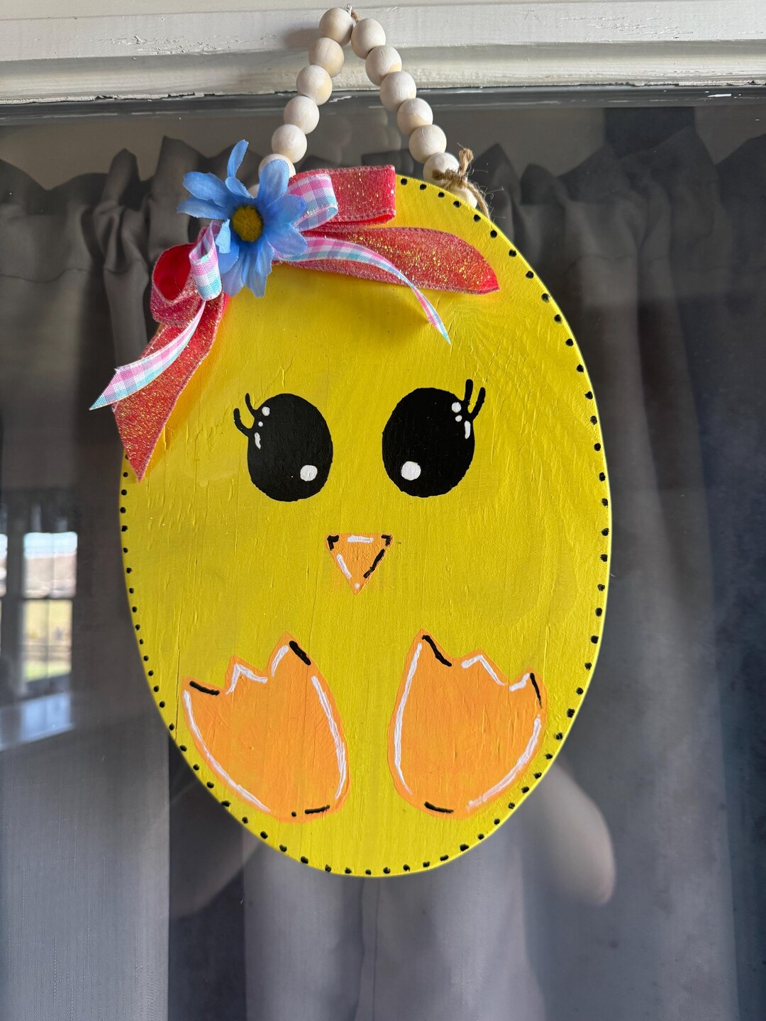 Cute Chick Sign With Vibrant Colors – Bring Joy to Your Home This ...