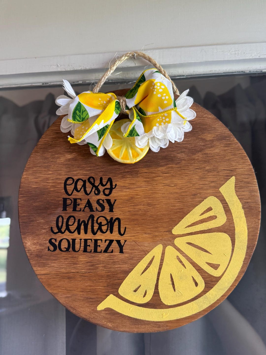 Summer Lemon Sign - Etsy