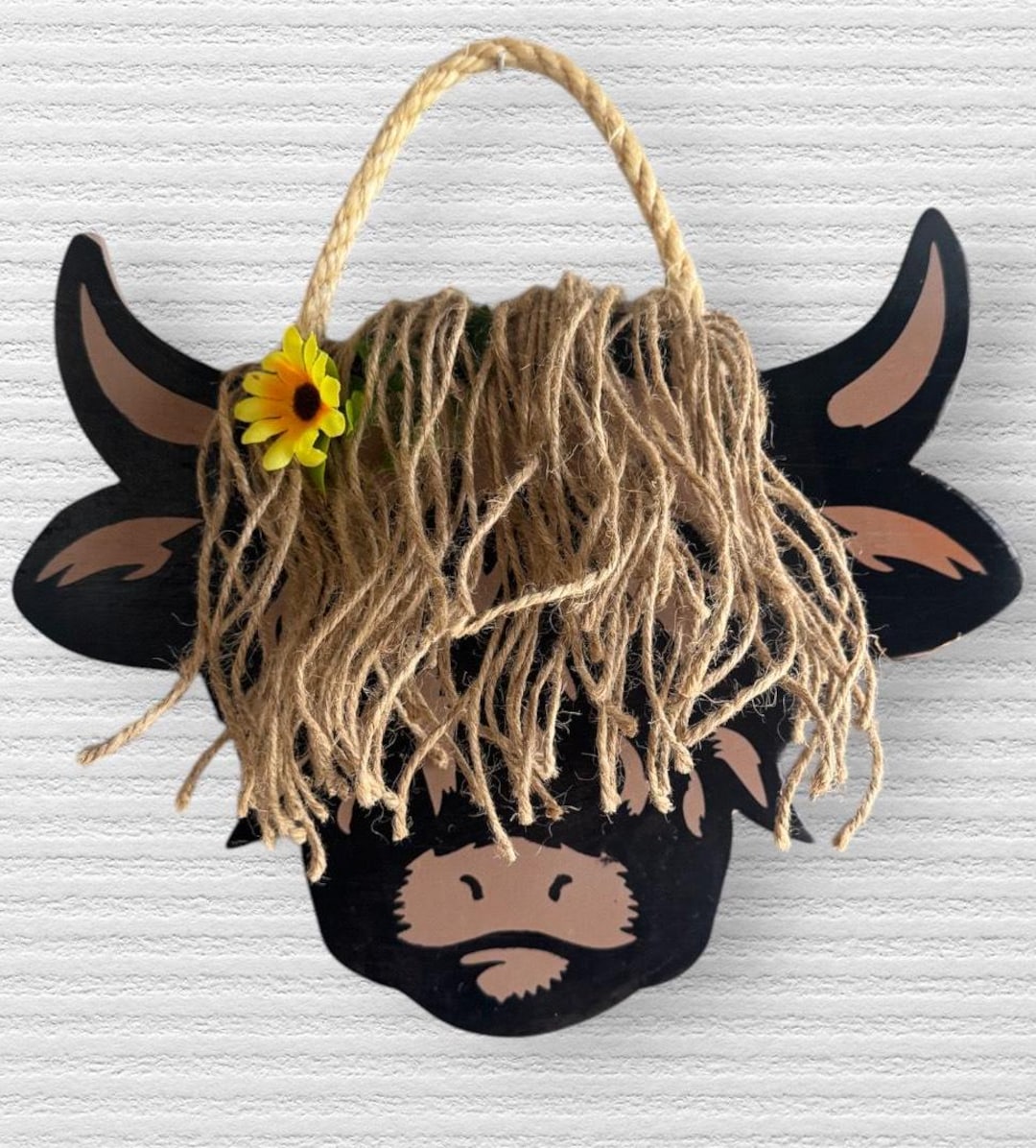 Highland Cow Sign - Etsy