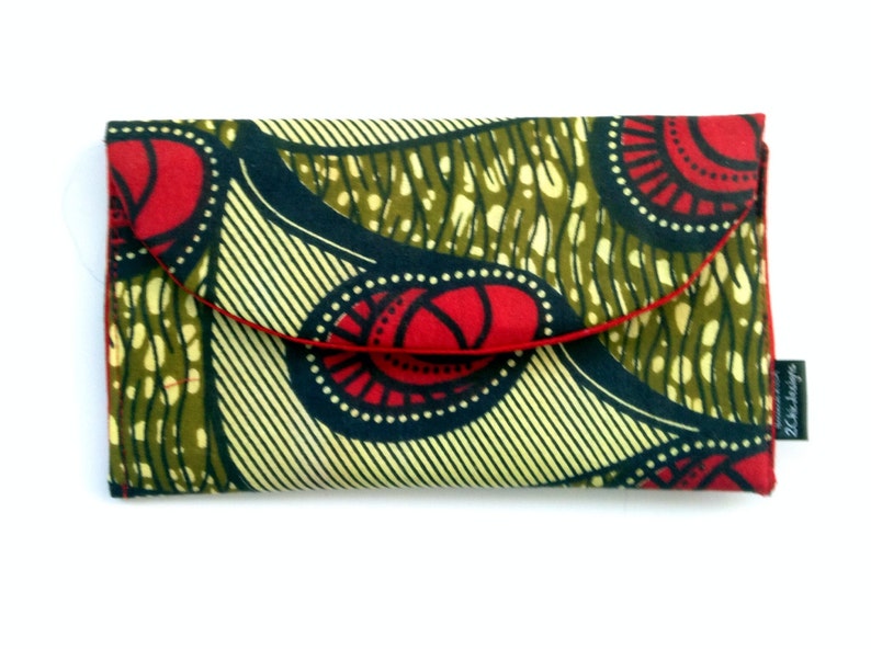 Small African Print Pouch, Gift for Her, Small Cosmetic Bag, Woman's ...