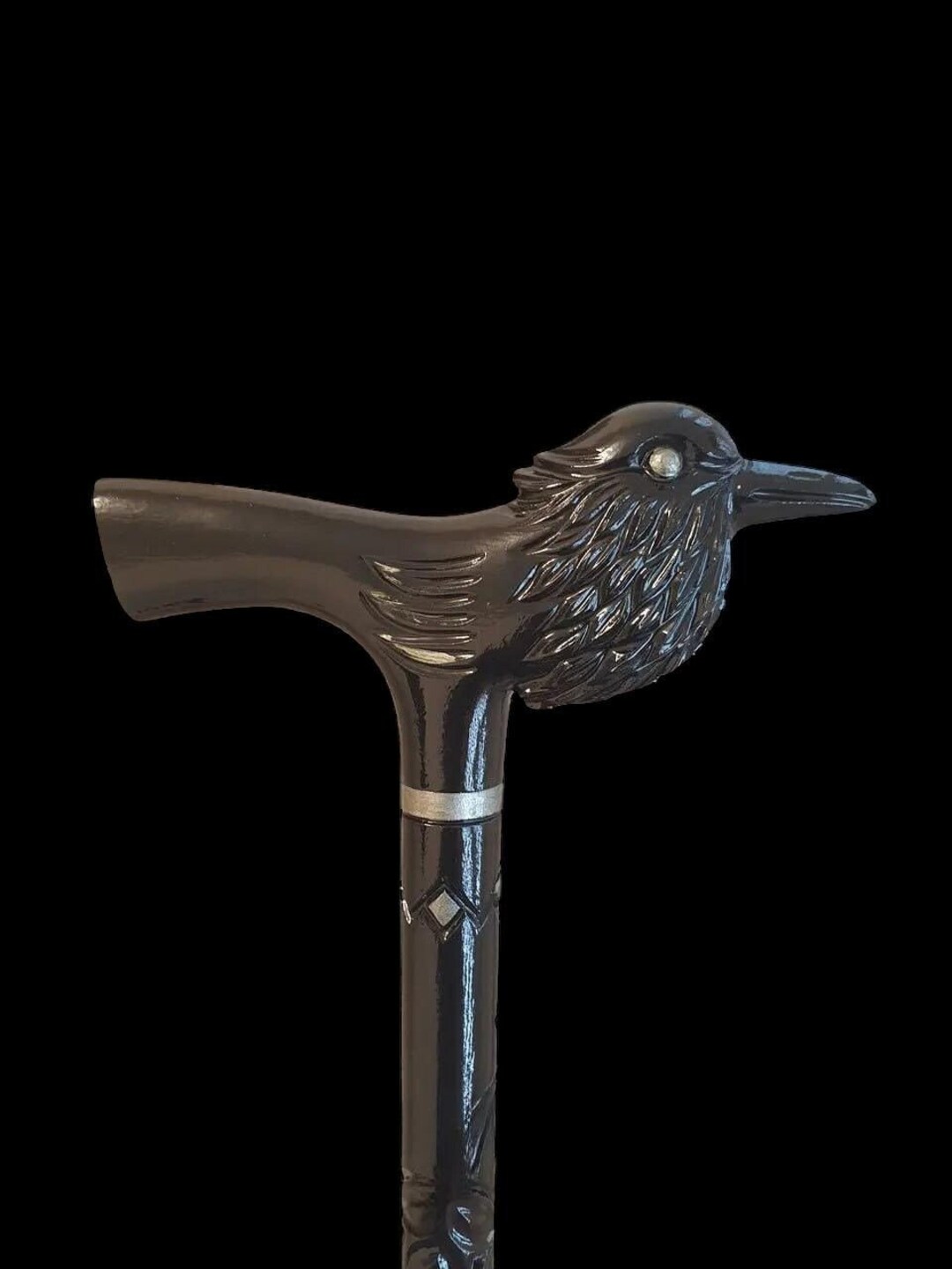 Walking Cane Raven Walking Stick Raven Cane Walking Cane for Men and ...