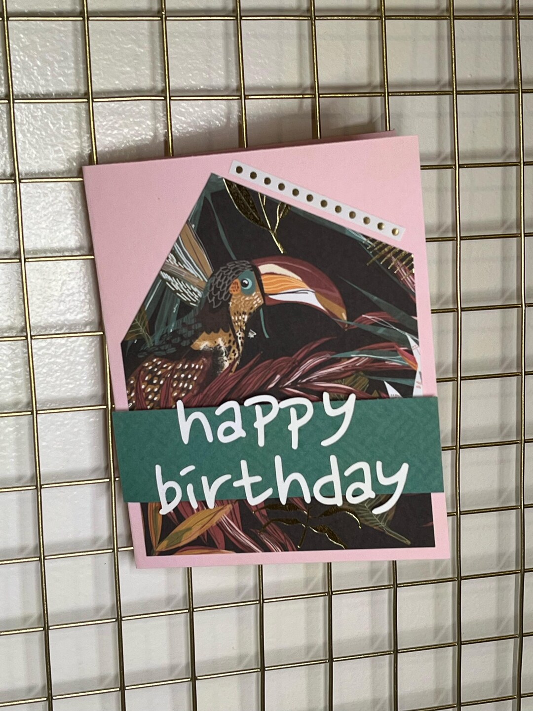 Happy Birthday Toucan Card - Etsy