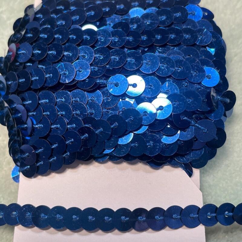Blue Sequin - Etsy