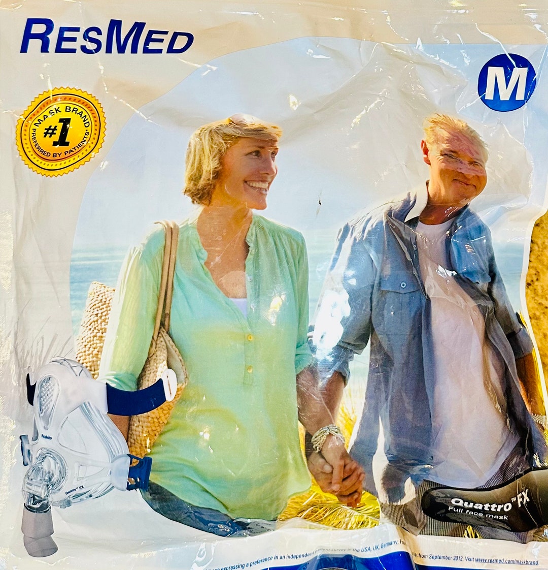 Resmed 61701 Quatro FX FFM Med-amer Full Face Mask - Medium - Etsy