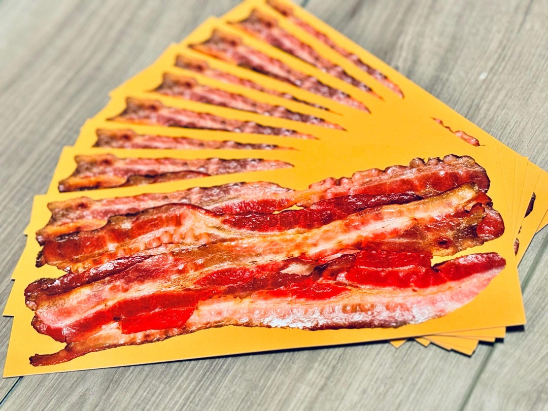20 Bacon Pack Gospel Tracts - Etsy