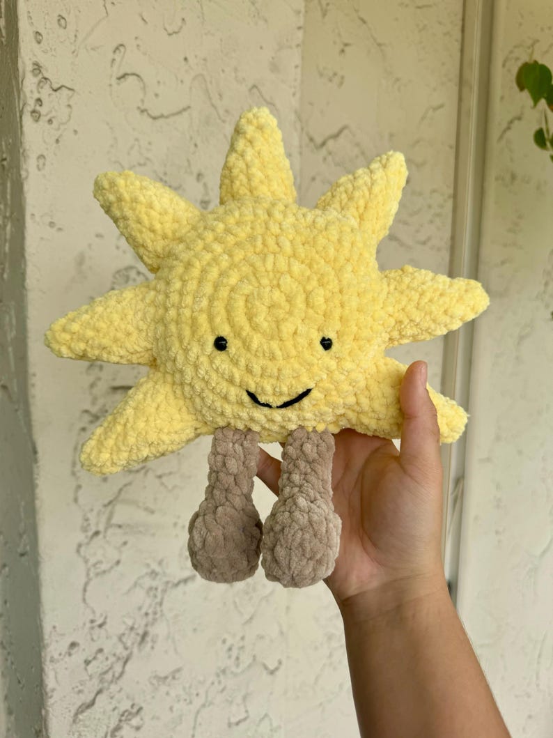 Crochet Sun Jellycat - Etsy