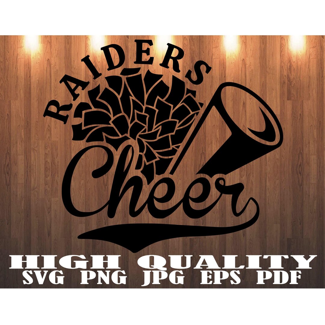 Raiders Cheer Svg Cheer Svg Cheerleader Svg Cheerleading Shirt Png ...