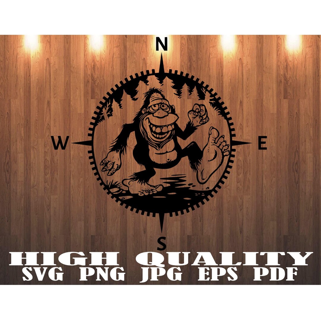 Sasquatch SVG Keep on Squatchin' Svg Bigfoot SVG Big Foot SVG Wild ...