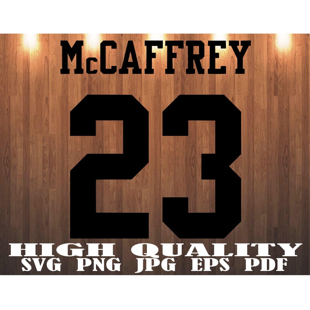 Mccaffery Jersey SVG PNG JPG Eps Pdf Mccaffery Jersey Number 23 Svg ...