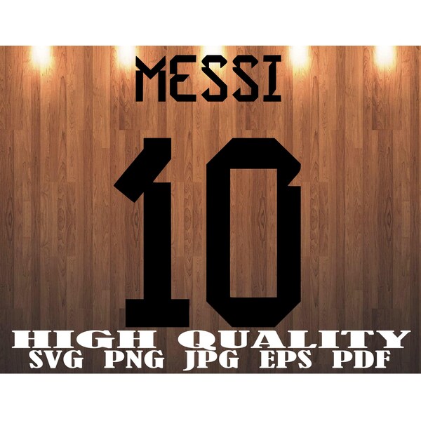 Messi Svg - Etsy