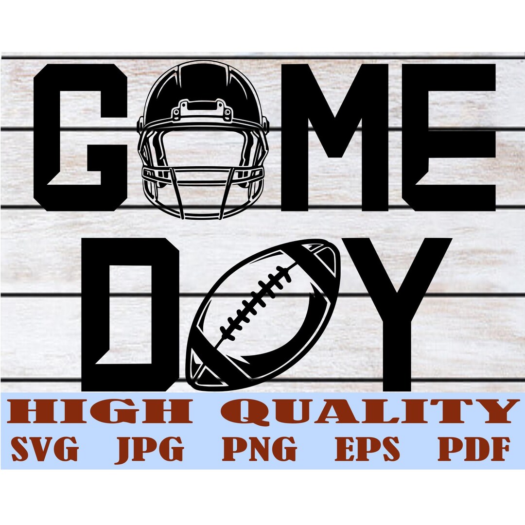 Game Day Football SVG PNG JPG Eps Retro Football Svg Football Game Day ...