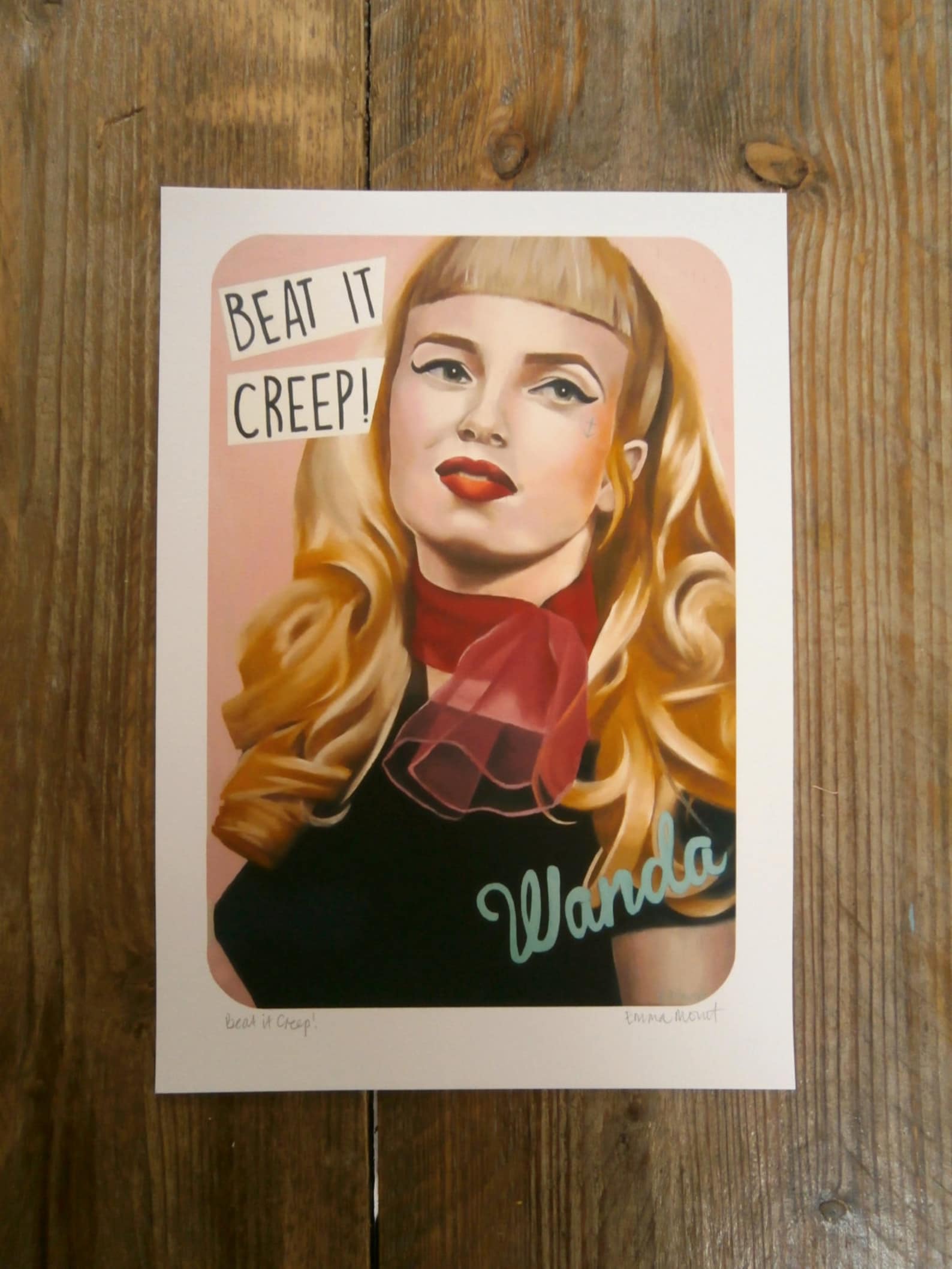 Print Cry Baby's Wanda Woodward Beat It Creep John - Etsy