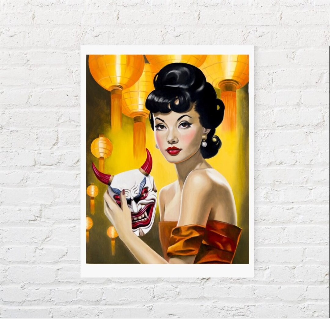 Who's That Girl 12x16" Fine Art Print - a Signed Giclee Print of My ...