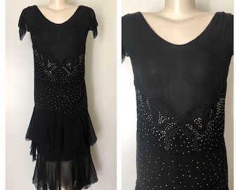 Rhinestone dress | Etsy