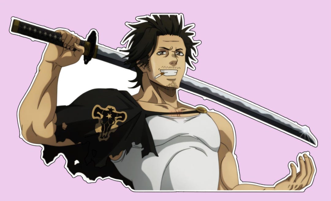 Captain Yami Sticker - Etsy