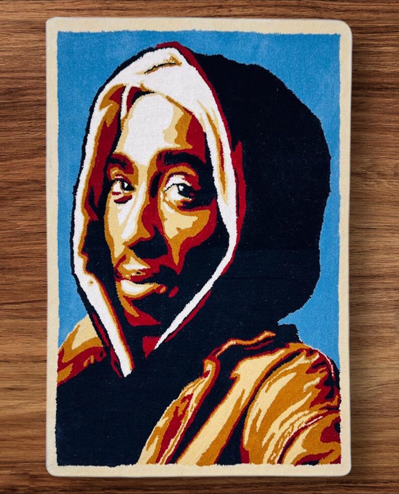 Tupac/ Tupac Hand Tufted Rug - Etsy
