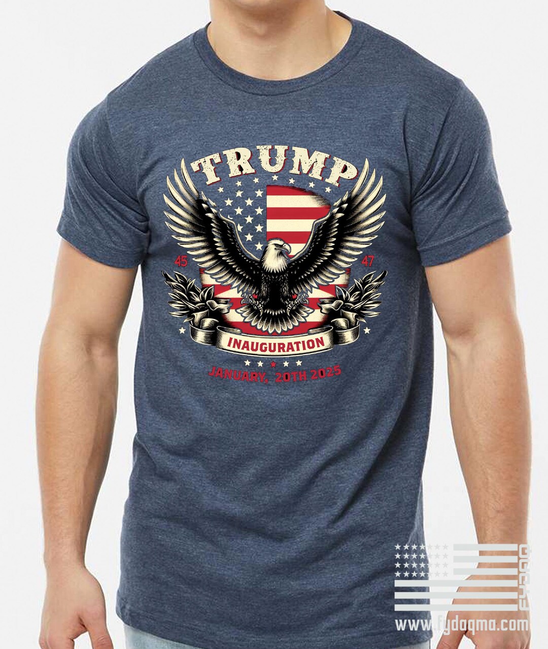 Trump 2025 Inauguration T-shirt Donald Trump 47 Inauguration January ...