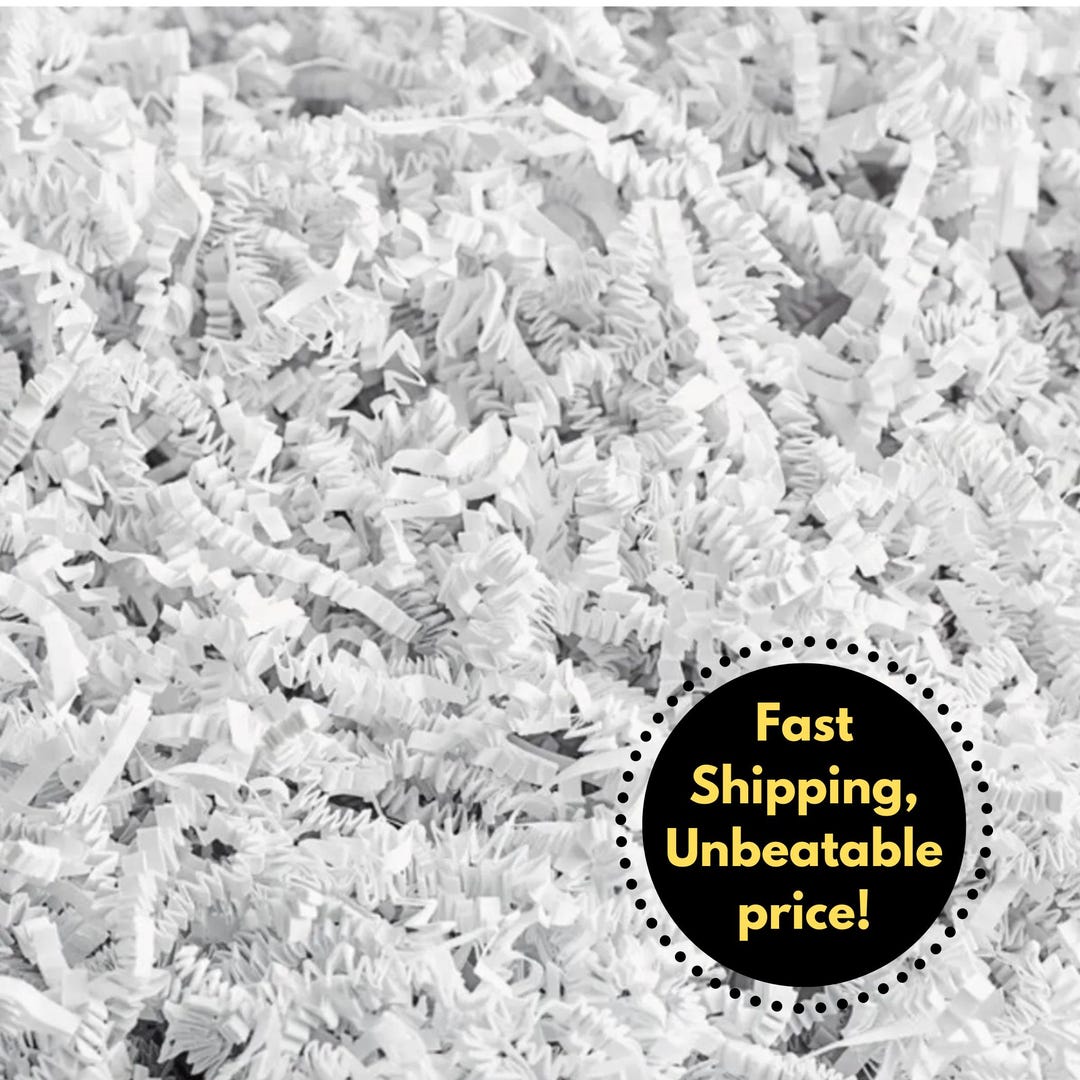 Shredded Crinkle Paper Filler for Shipping Void Filler Shredded Paper ...