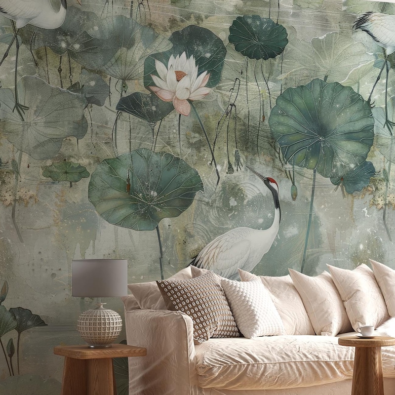 Asian Wallpaper - Etsy