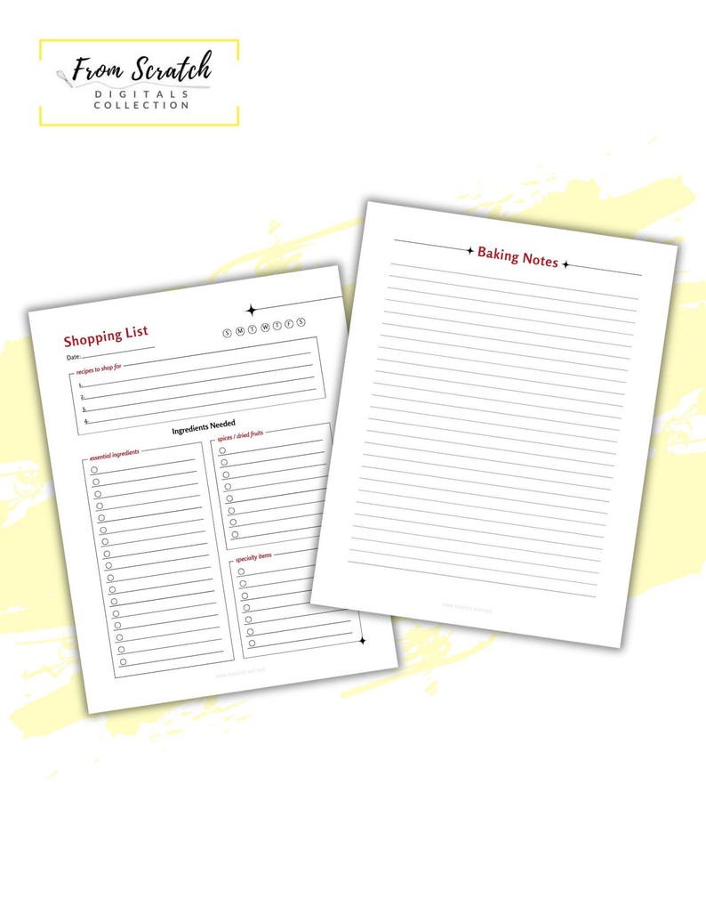 My 2025 Baking Planner - Etsy