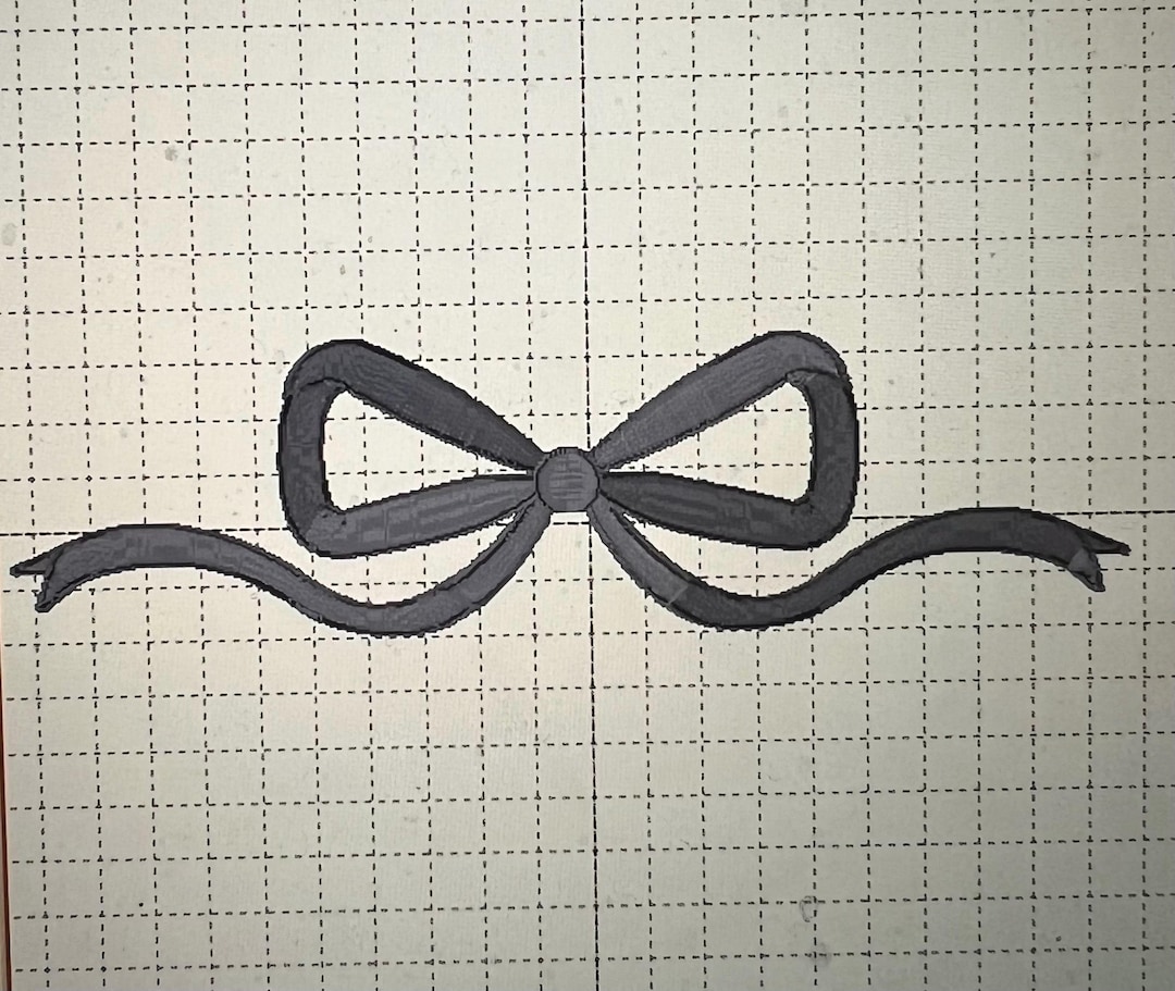 Embroidered Bow, Simple Bow Embroidery Design, Bow, Simple Bow, Mini ...