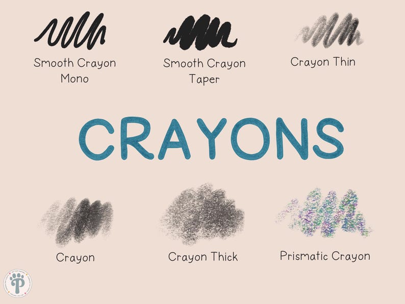 9 Drawing Brushes for Procreate - Etsy