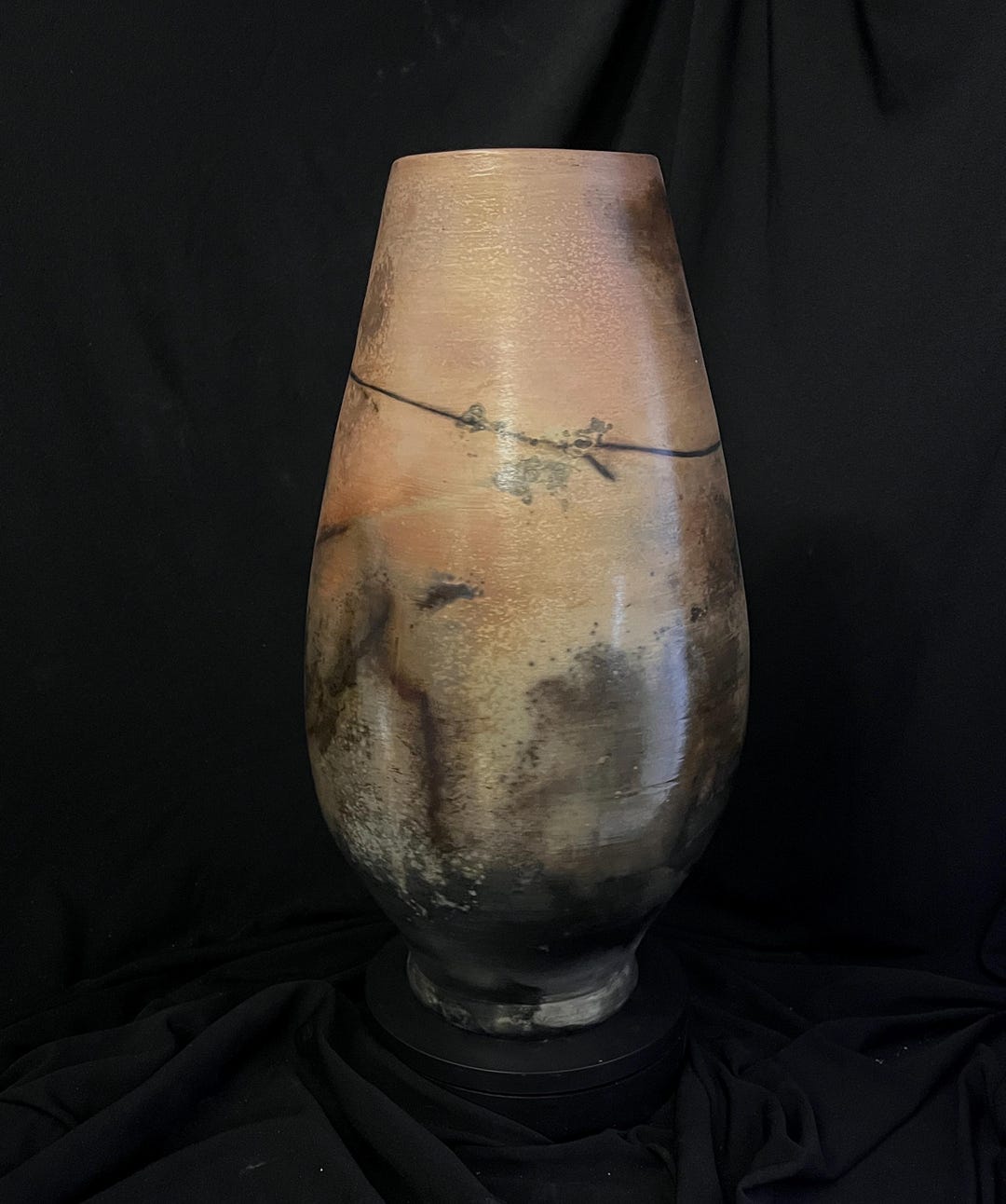S 4 - Saggar - Raku Fired - Pottery - Ceramics - Etsy