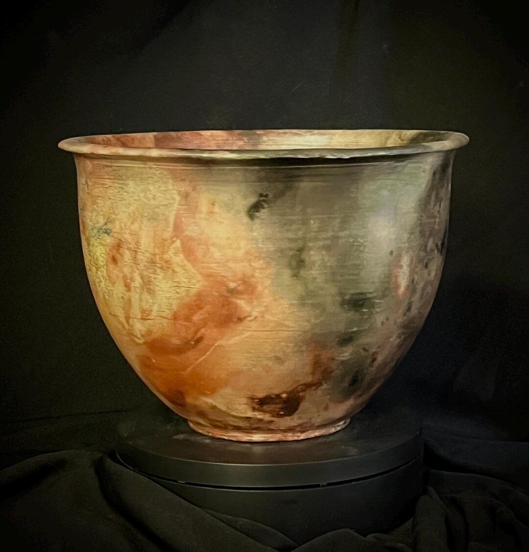 S 36 - Saggar - Raku Fired - Pottery - Ceramics - Etsy