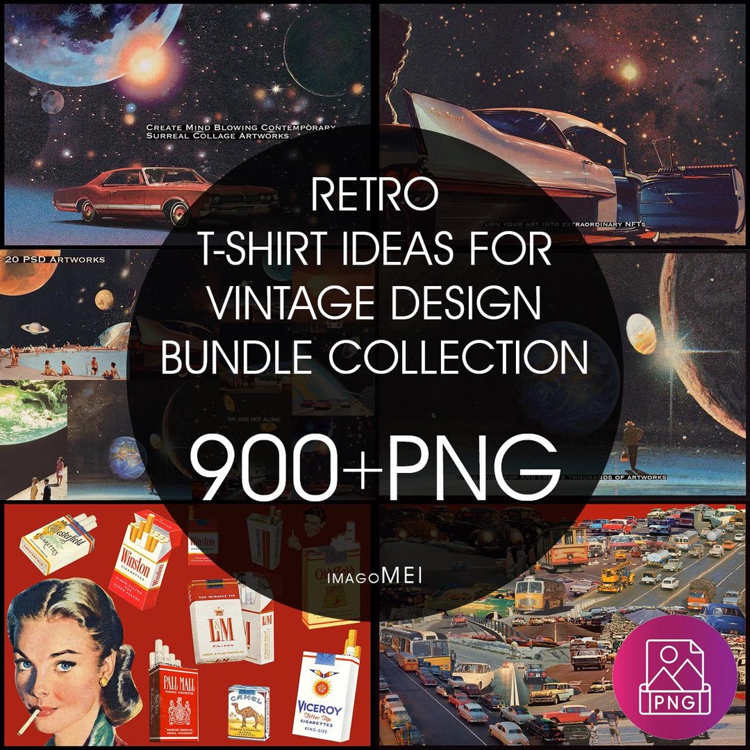 Collage Art Creator Mega Pack – Over 1000 Elements and Designs - Etsy