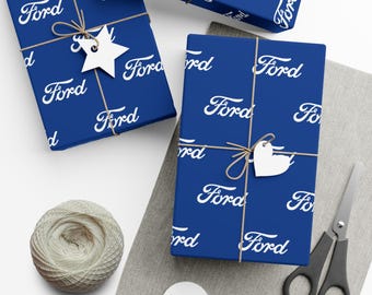Ford Logo Wrapping Paper - Etsy