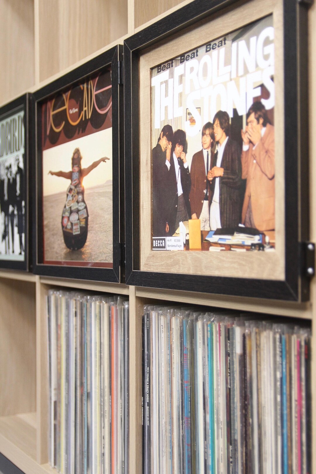 IKEA Kallax Ideas Shelf LP Art Frame Door / for Vinyl Record Storage ...