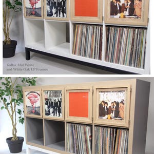 IKEA Kallax Ideas Shelf LP Art Frame Door / for Vinyl Record Storage ...