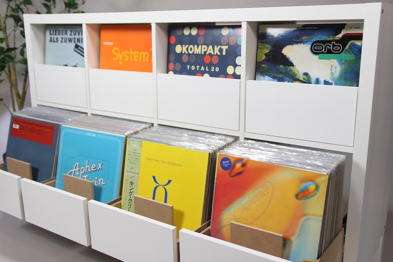 IKEA Kallax Vinyl Record Storage Drawers, LP Album Insert - Etsy