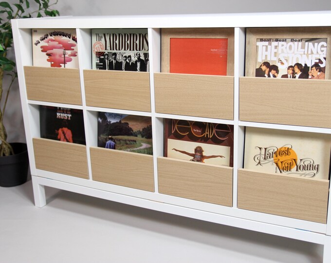 Vinyl Record Dig Storage for IKEA Kallax：diy Drawers, LP Part Cabinet ...