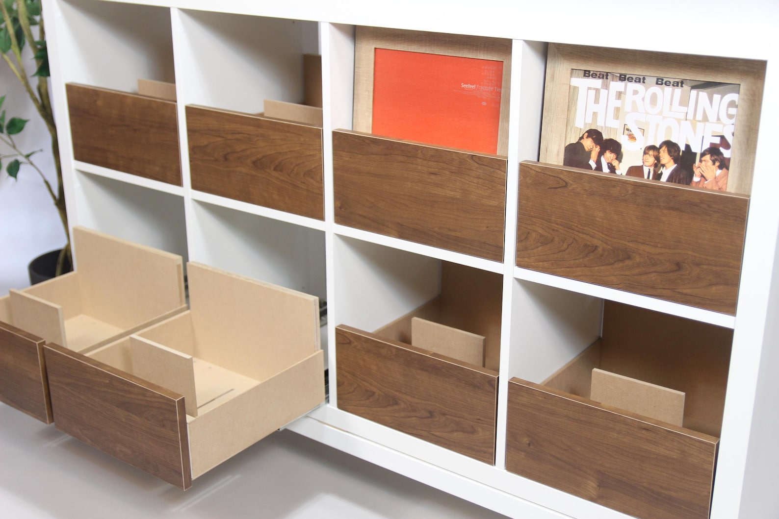 IKEA Kallax Vinyl Record Storage Drawer Insert, LP Cabinet - Etsy