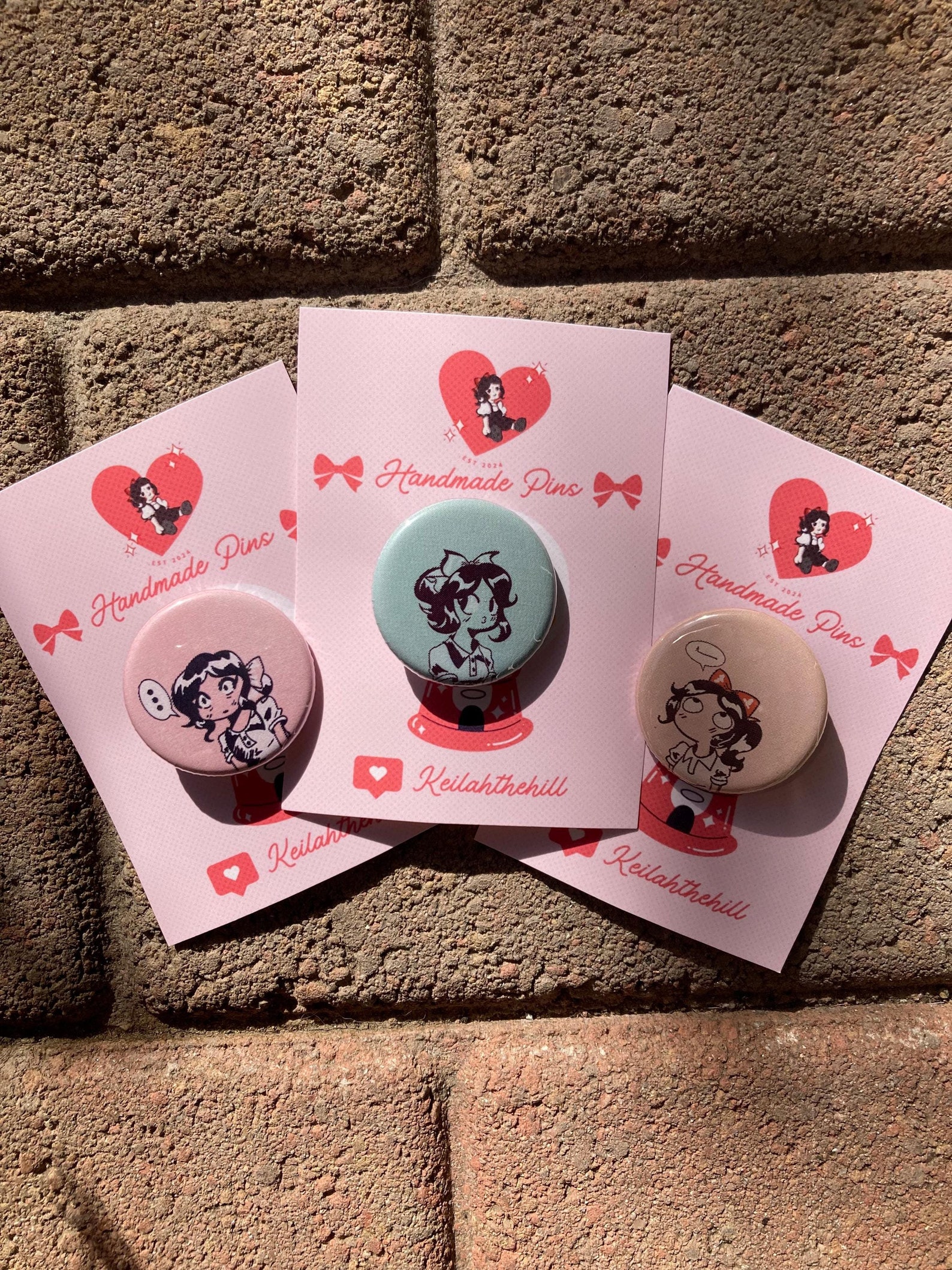 Doodle Retail Mood Button Pins 1.25 - Etsy