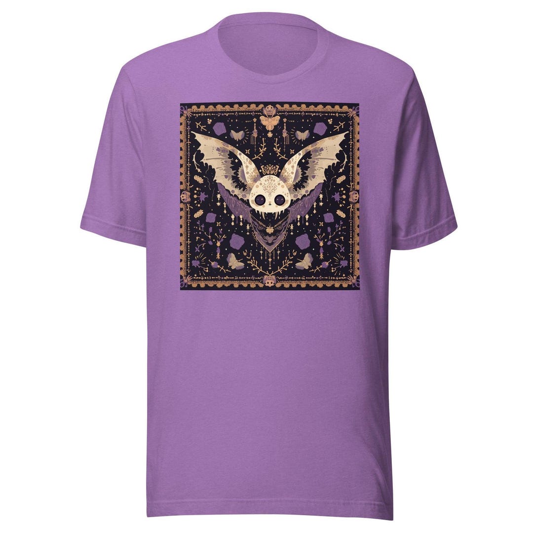 Chibi Anime Dumpling Bat Moth Pastel Goth Tile Unisex T-shirt - Etsy