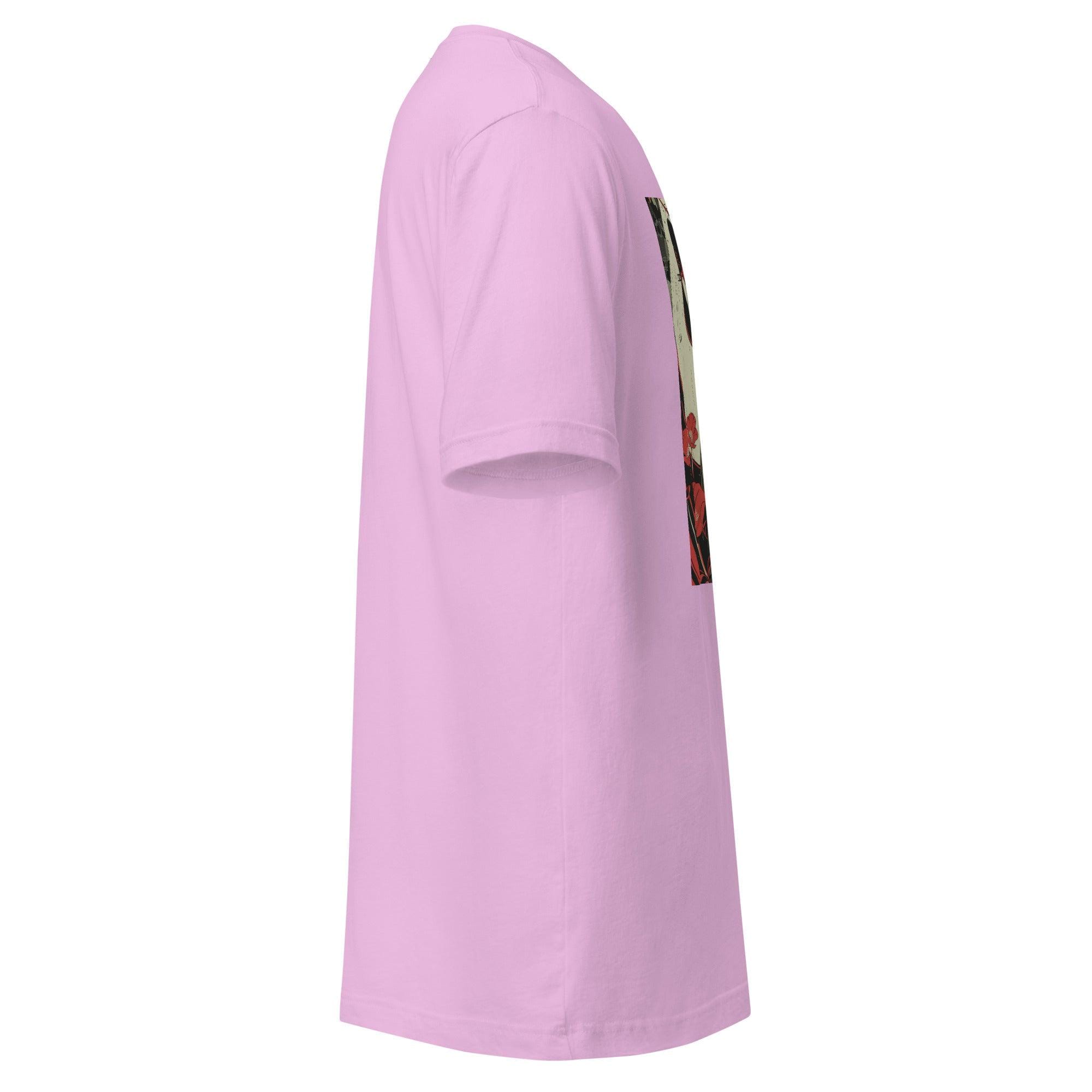 Cloaked Moon Floral Man Mysterious Night Anime Unisex Tee-- - Etsy