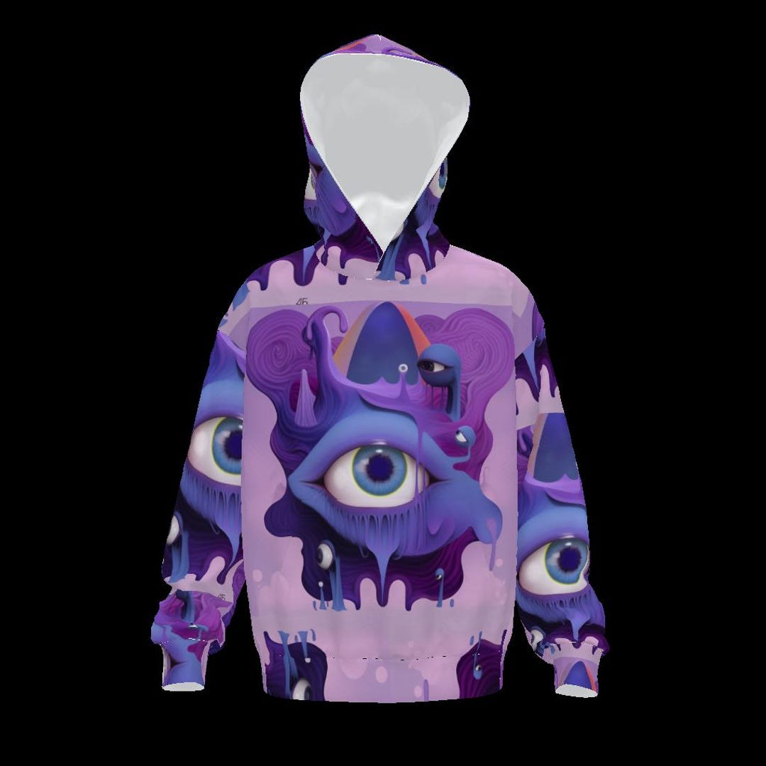 Purple Pastel Lavender Ink Slime Wierdcore Eye Drip Abstract Psy EDM ...
