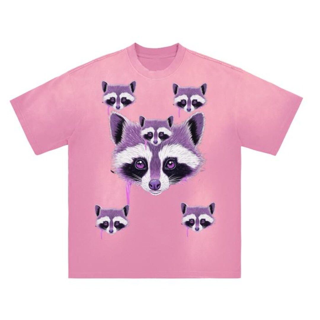 Racoon Pastel Goth Grunge Goo Slime Drip Reflective Cute Horror ...