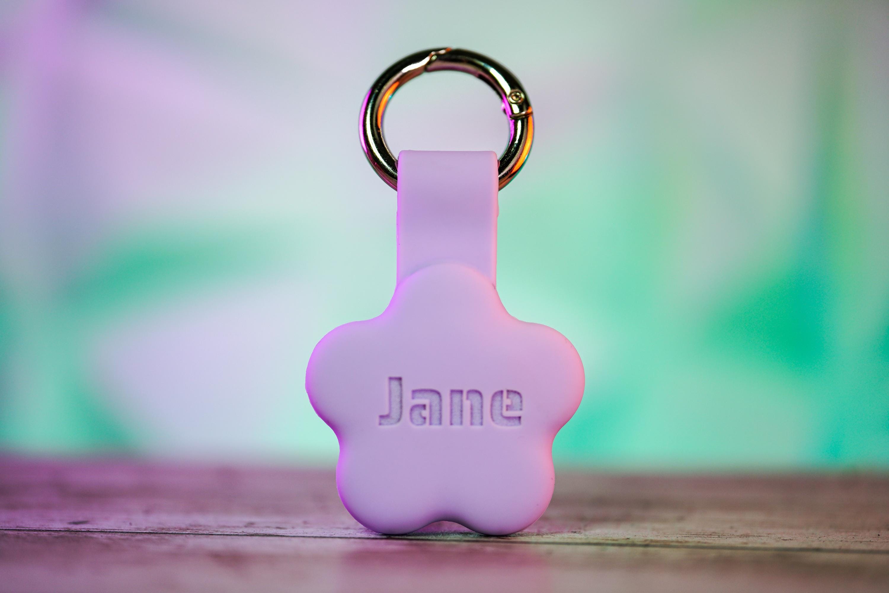 Custom AirTag Holder – Silicone Case for Pets, Bags, Luggage & Keys ...